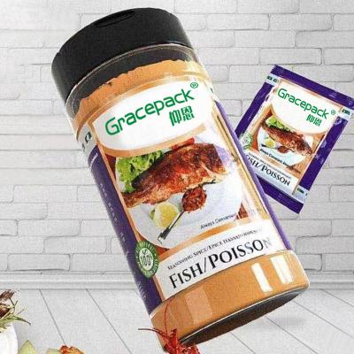 China 2021 Popular Sales Kitchen Plastic Spice Jars And Salt Bottle Pepper Chili Shaker Garlic Spice Bottle With Customized Lid for sale