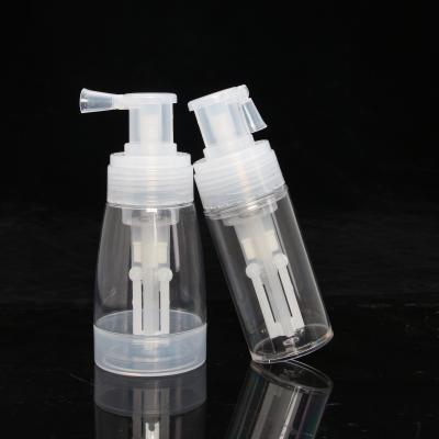 China Cheap Pepper spray bottle Salon Talcum Powder Skin Care Transparent Dismountable for sale