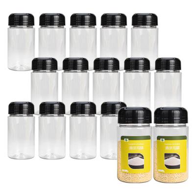 China Spice Bottle with Flip Top Cap Seasoning Jar Hot Sale Cheap Plastic Herb & Spice Tools Spice & Pepper Shakers Kitchen for sale