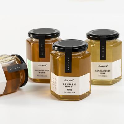 China 2021 Newest Food Storage glass bottle honey canned pickle glass empty jar wholesale for sale