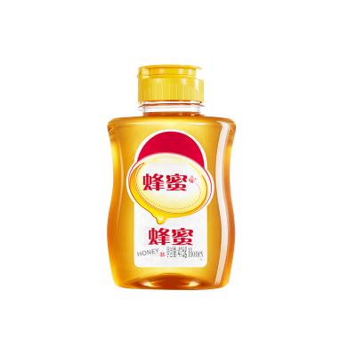 China Pet Plastic Sauce 12 Oz Bottles Flask Flip Top Yellow Squeeze Disposable Ketchup Bottle for sale