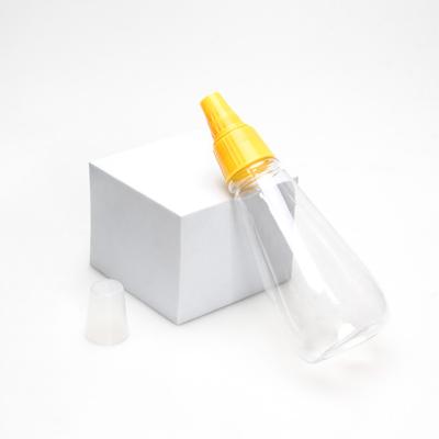 China Custom food grade plastic bottle Wholesale PET 300ml honey squeeze bottle for sale