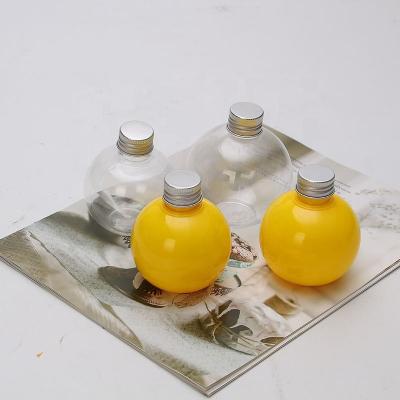 China Round Juice Drink Cup Sealed High Quality Aluminum Lid Transparent Water Bottle Jam Jar Water Cup for sale