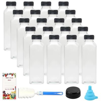 China Hot Sale Proper Price 250Ml Round Beverage Juice Bottle Sealed Milk Tea Plastic Bottle With Label for sale