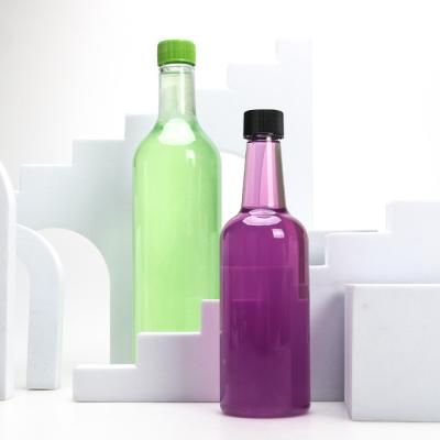 China Wholesale food grade beverage bottle pet juice juicer plastic wine bottle shaped juice bottle for sale