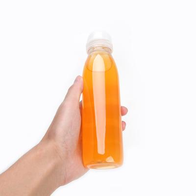 China High Quality Easy Simple Carry Transparent Plastic Can PET Silicon Valve Design Beverage Bottle for sale