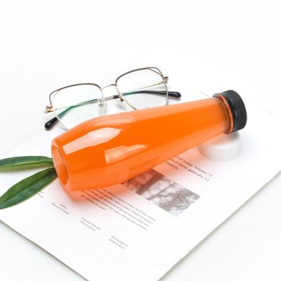 China 350ml Bowling Ball Shape Empty Plastic Beverage Bottles With PP Cap For Packaging Drink for sale