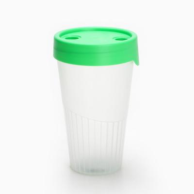 China Save Cost Travel Drink Custom Cold PP Cup Ice Beverage Takeaway Wholesale Reusable Plastic Coffee Cup With Lid for sale