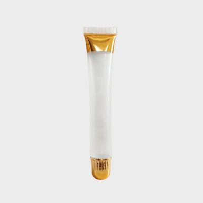 China 2019 newest 10ml gold lipgloss soft tube lip gloss tube containers, lipstick tube packaging for sale