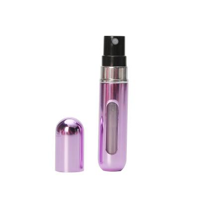 China refillable bottles Bottle flushing perfume bottle aluminum spray 5ml 8ml for sale