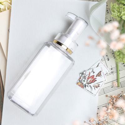 China 300ml Plastic PET Lotion Pump Shampoo Bottle Empty cosmetic lotion bottle for sale