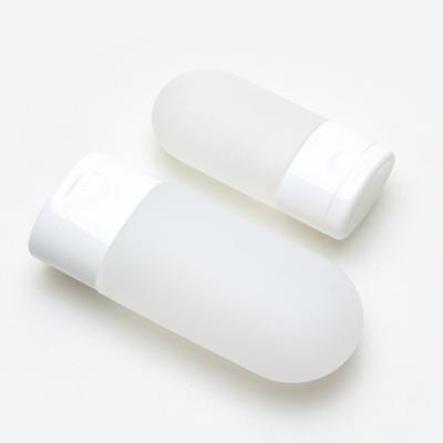 China Custom Packaging PE Plastic Squeeze Shampoo Body Wash 30ml 60ml Lotion Bottle for sale
