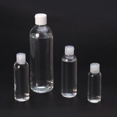 China PET plastic round bottle custom empty shampoo shower gel hand sanitizer alcohol gel 500ml plastic bottle for sale