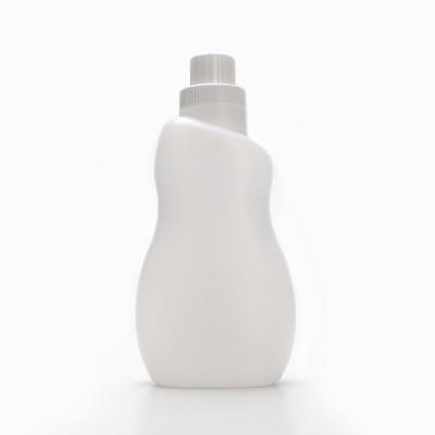 China 1L Manufacturer wholesale HDPE shaped liquid detergent plastic bottle packaging for sale
