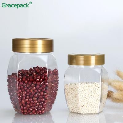 China Food grade custom Soft Empty honey packing jar, honey jar plastic for sale