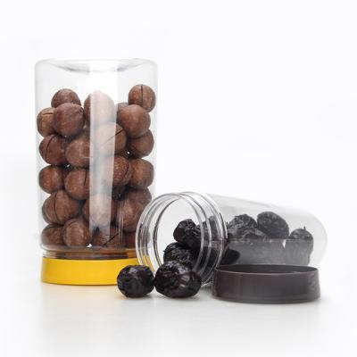 China Wholesale 360ml 700ml PET Plastic Transparent Empty Packaging Inverted Food Cans With  PP Cap for sale