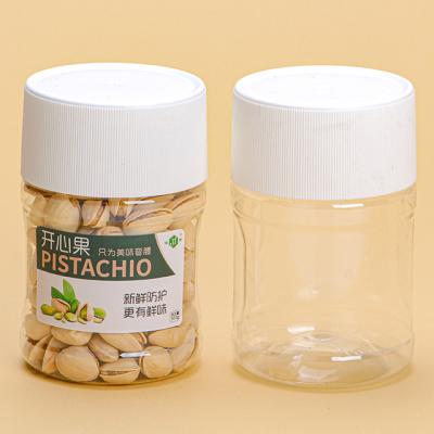 China PET Sealing Empty Plastic Beverage High Rotary Caps Design Can Food Grade 300ml for sale