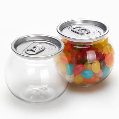 China PET plastic bottle paper tube can lid aluminium tinplate foil easy open peel off end cap full aperture cover for sale