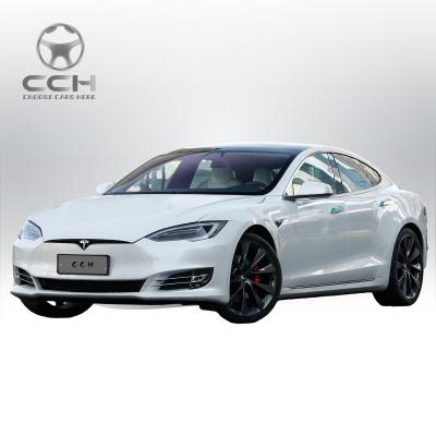 中国 2023 Euro VI Tesla Model S EV Car with High Match Deposit and Rear Track of 1690mm 販売のため
