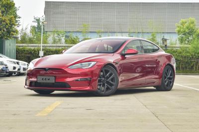 Cina 2023 Euro VI Tesla Model S EV Car with High Match Deposit and Rear Track of 1690mm in vendita