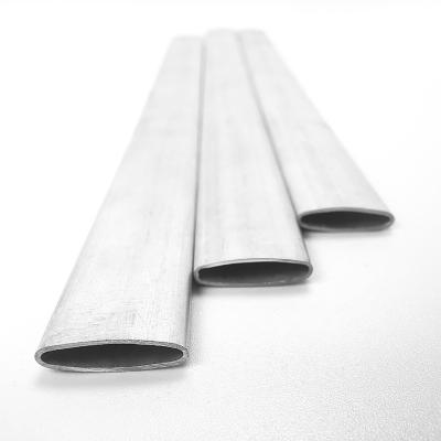 Cina Grado 3103 Lega di alluminio 12 tubo ovale piatto ad alta plasticità tubo di alluminio ad alta saldabilità in vendita
