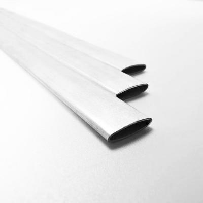 Cina Tubo piatto ovale di lega di alluminio antisettico 3103 Materiale ecologico in vendita