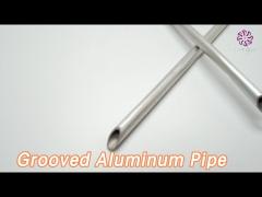 Riffled Grooved Aluminum Pipe Tube For Refrigerating Apparatus