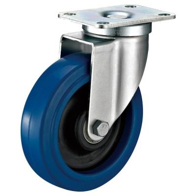 China Non Marking Industrial Caster Wheels For Institutional Equipment 4 Inch for sale