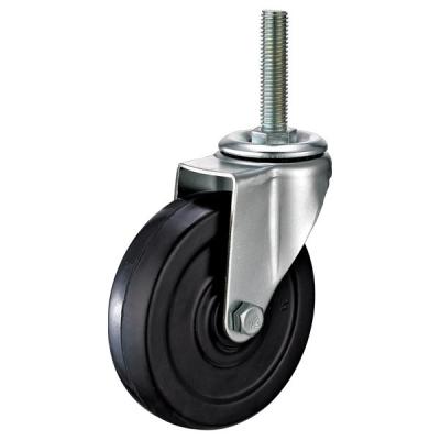China Custom Made Rubber Furniture Caster Wheels Swivel 2