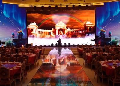 Cina Video affitto principale dell'interno della parete dell'esposizione P4 con una risoluzione di 64 * 32 moduli in vendita