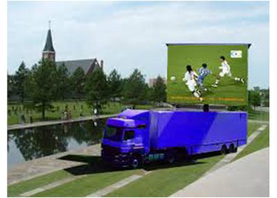 China Multi Color P8 LED Advertising Displays , Large Outdoor LED Display Screens RGB SMD3535 for sale