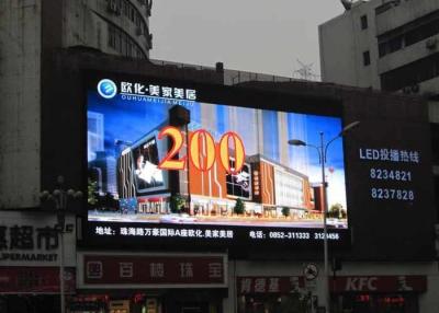 China O vídeo grande de P8mm conduziu a tela de exposição 384*128mm da propaganda favoráveis ao meio ambiente à venda