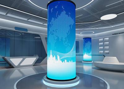 중국 쇼핑몰을 위한고 휘도 800 알 구부러진 RGB LED 스크린 판매용