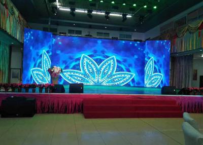 China Large Indoor Movable LED Screen P3.91 RGB Led Display Board For Rent for sale