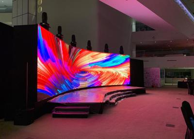 Cina La fase dell'interno il RGB LED dello schermo flessibile di P5 ha personalizzato la forma del nastro del cerchio in vendita