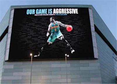 China 192*192Mm Outdoor LED Billboard Iron / Alumium Cabinet LED Video Screens for sale