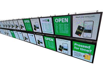 China P2.6 Small LED Signage Advertising LED Screen 500*500mm 4G Network Control for sale