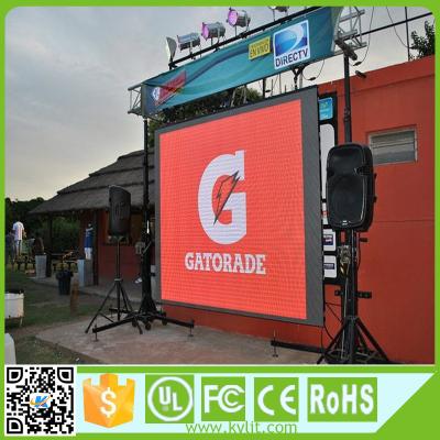 China OEM P4.81 Outdoor Rental Led Screen With 1R1G1B Pixel Configuration for sale