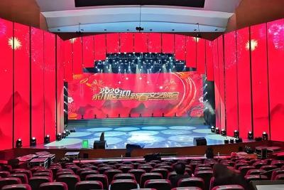 Cina P3.9 Pannello a LED a noleggio internoEfficienza energetica 7680Hz Tasso di aggiornamento per auditori e mostre in vendita