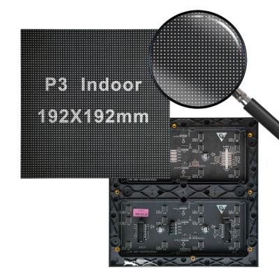 China 7680Hz Ultra High Refresh Rate P3 Video Wall Module with 192*192 Module Size for Indoor LED Display for sale