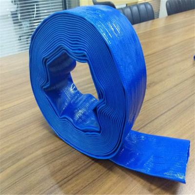 China Agricultural irrigation 2 inch PVC layflat hose water pump hose for sale