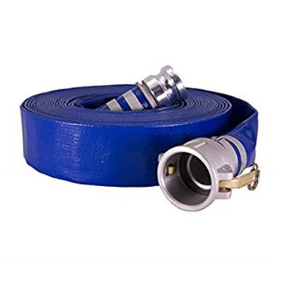 China Tunnel mine project ventilation PVC duct hose layflat hose for sale