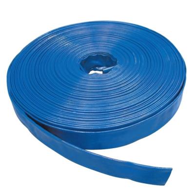 China factory no-smelling blue agricultural PVC layflat water pump hose for sale