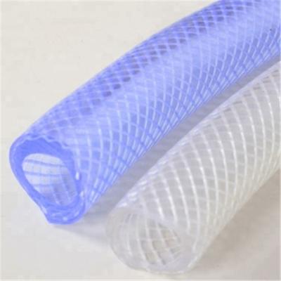 China Factory Produce PVC Fiber Reinforced Hose Pipe / Braided Transparent Flexible PVC Garden Hose for sale