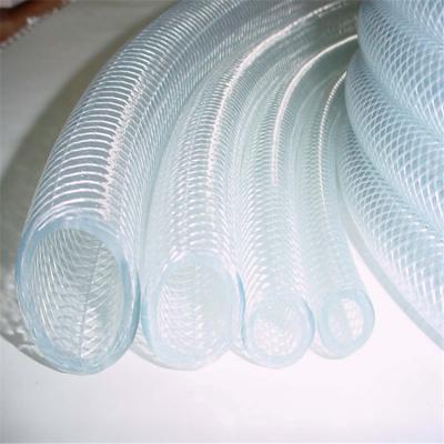 China All Color Flexible Fiber Braided Reinforce Plastic 10mm PVC Garden Water Hose Pipe for sale