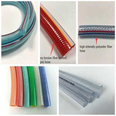 China green Color PVC Fiber Reinforced Garden Hose for Watering/PVC Garden Hose for sale