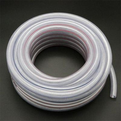 China China pvc plastic fiber braided high pressure colored reinforced tubing hose for sale