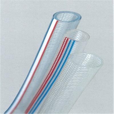 China Custom Bendy Excellent Elongation Lawn Care Pvc Fiber Braided Reinforced Plastic Hose Factory Wholesale for sale