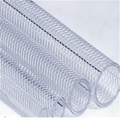 China JG Flexible PVC Gas LPG Hose Pipe with Brass Fittings,8.5mm Fiber Reinforced Braided Plastic PVC Gas Hose for sale