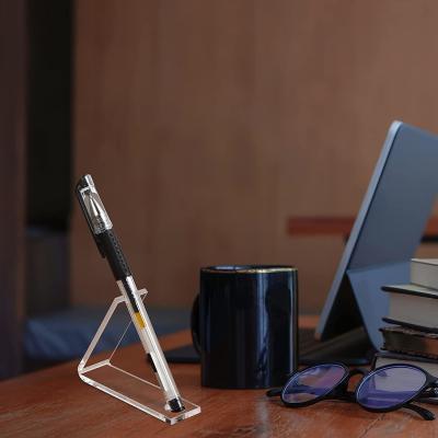 Cina supporto acrilico della radura di 8.4x2.4cm Pen Display Rack Household Usage in vendita